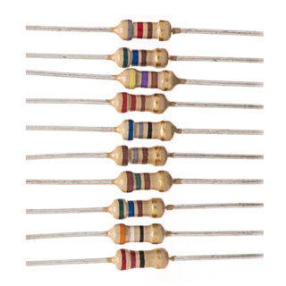 5pcs Resistors 110 ohms to 910 ohms Carbon Film Resistor 0.25 watt ...