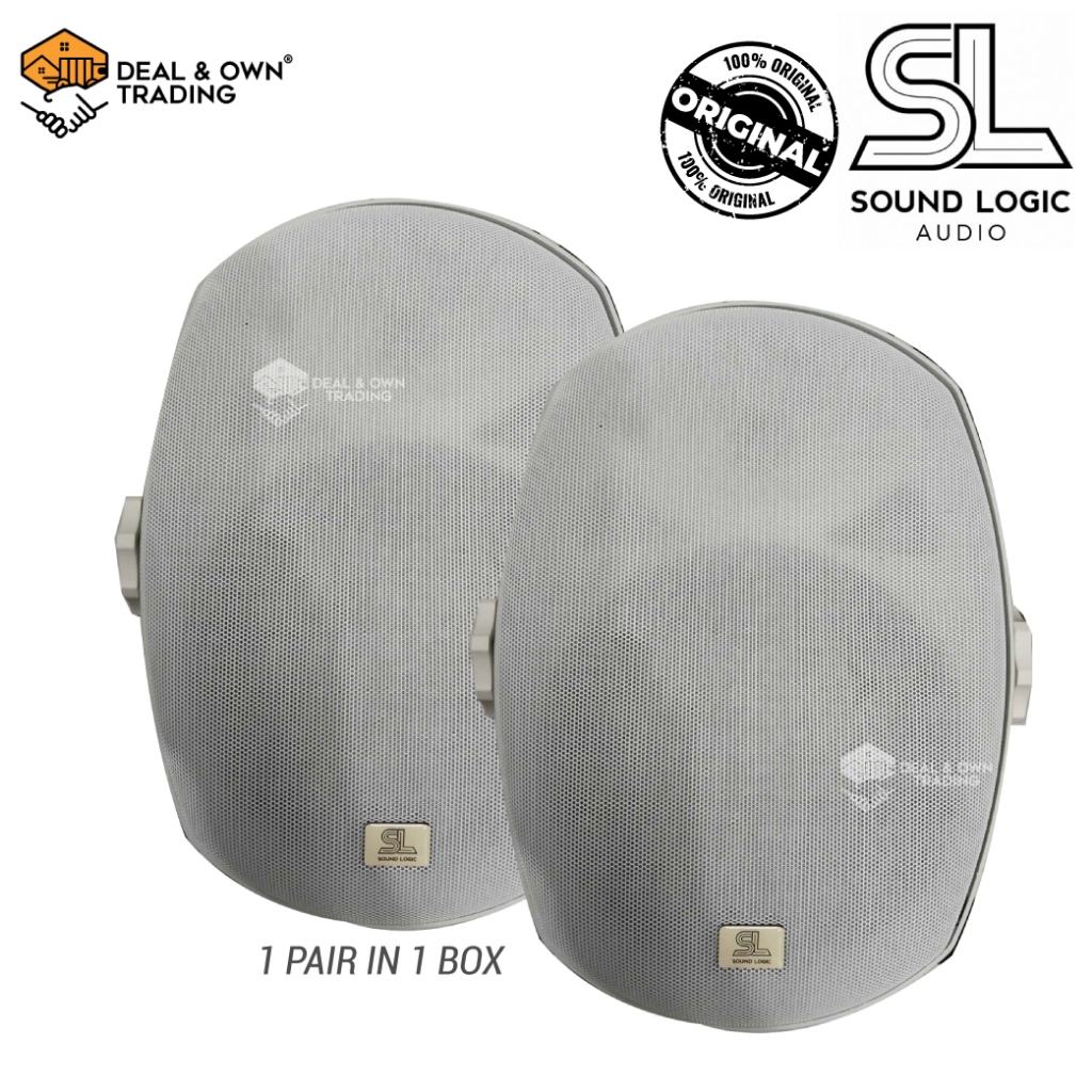Original Sound logic AW08W 8" Passive Wall Speaker 60W RMS, 120W Peak ...