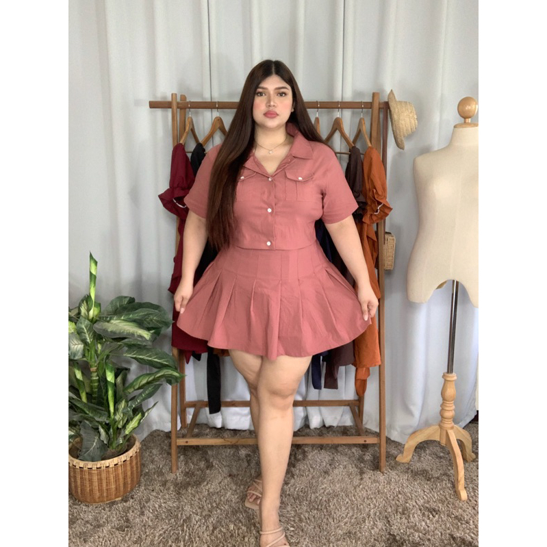 PLUS SIZE: KIMBERLY COORDINATES | Shopee Philippines