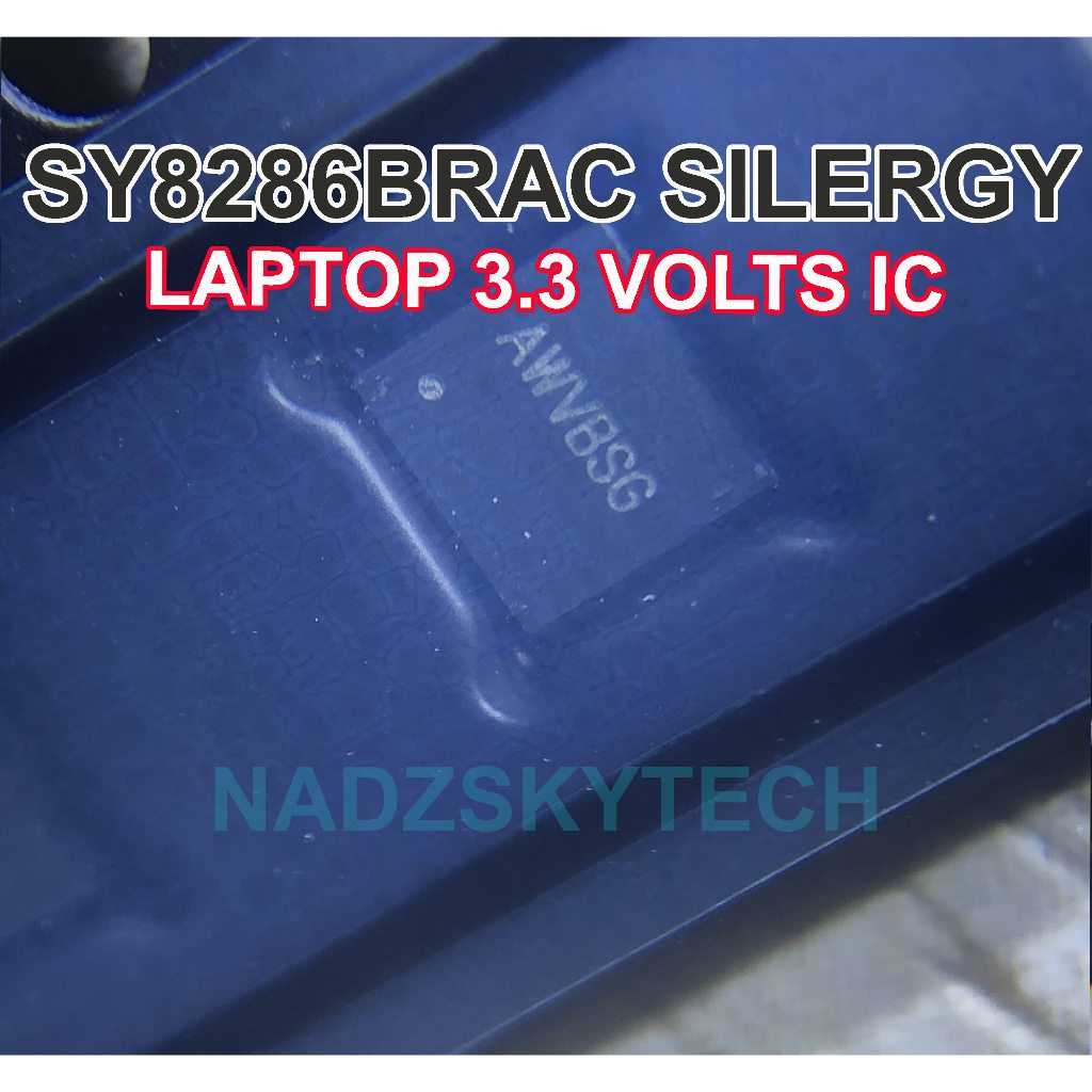 ORIGINAL SY8286BRAC SILERGY BRAND 3.3V IC FOR LAPTOP REPAIR | Shopee ...