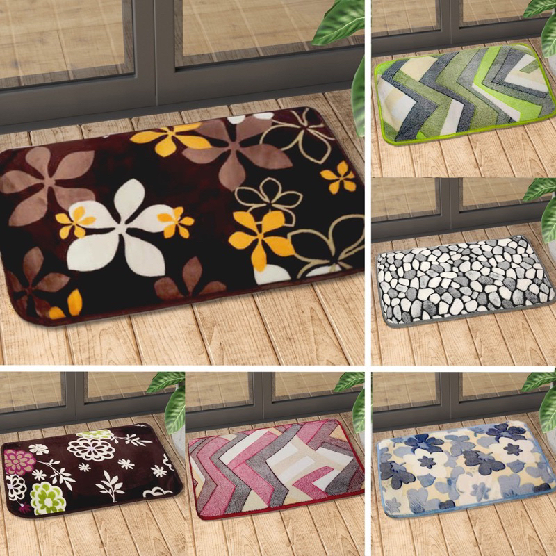 Quick Absorbent Soft Mat Bath Bathroom Bedroom Floor Shower Rug Decor ...