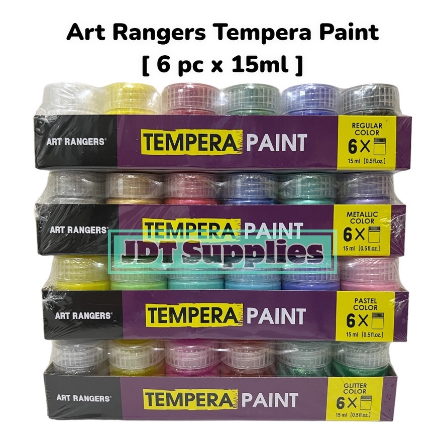 Art Ranger Washable Tempera Paint [6x15ml] | Shopee Philippines