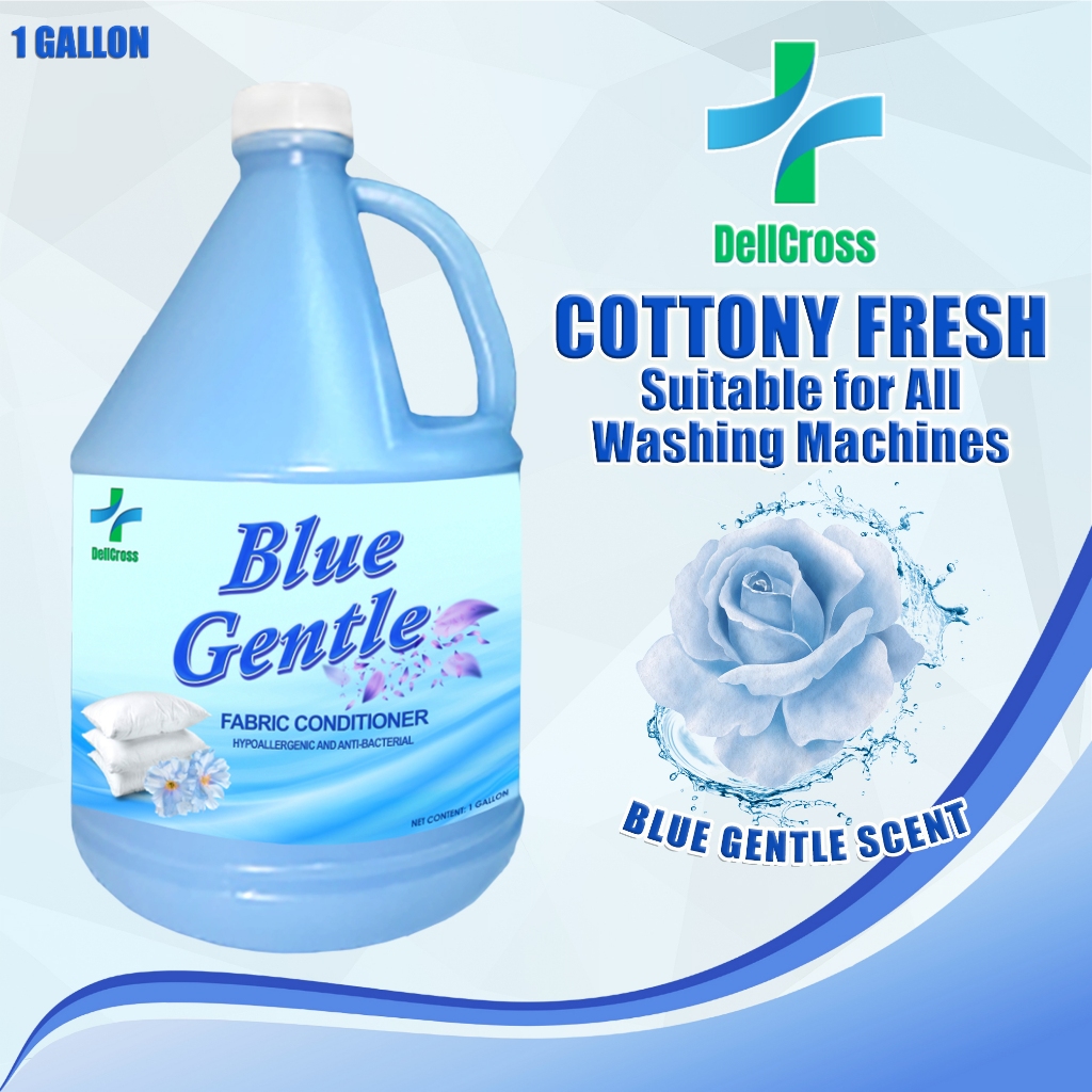 DELLCROSS FABRIC CONDITIONER BLUE GENTLE SCENT - 1 GALLON | Shopee ...