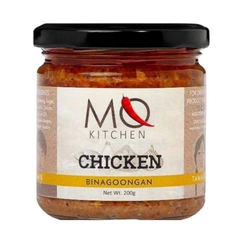 MQ KITCHEN BAGOONG PORK CHICKEN PLAIN Aligue Bangus Belly Chili Garlic ...
