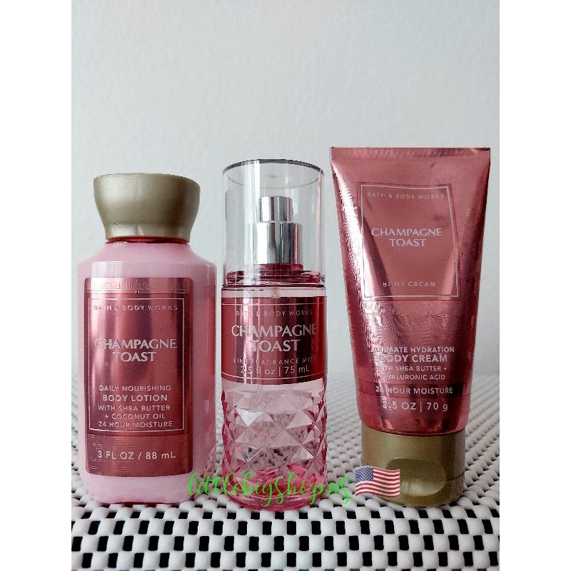 Champagne Toast Bath And Body Works Travel Size Fragrance Mist Or Lotion