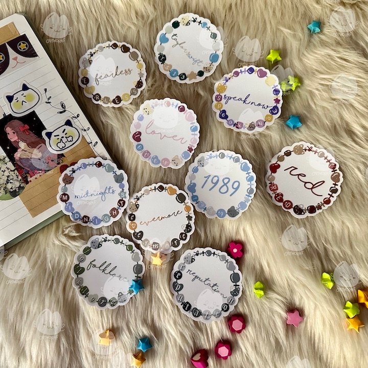 Taylor Swift Eras Tour Friendship Bracelet Sticker | Shopee Philippines