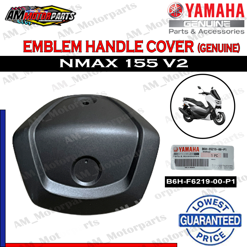 EMBLEM HANDLE COVER FOR NMAX 155 V2 (B6H-F6219-00) YAMAHA GENUINE PARTS ...