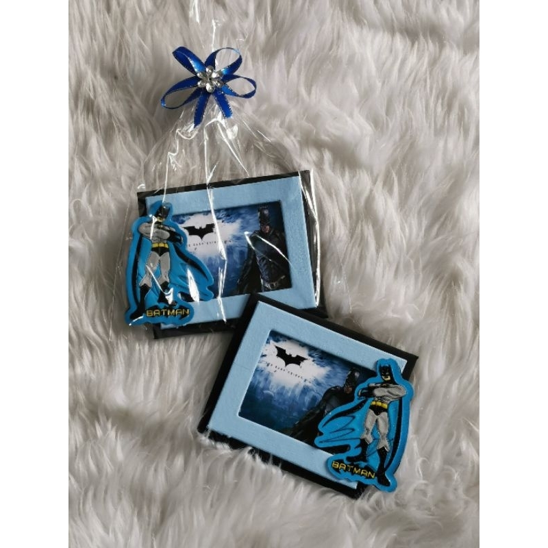 Ref magnet for Christening and birthday souvenir Batman design | Shopee ...
