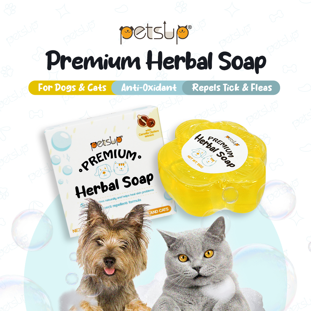 Petsup Herbal Dog Soap Anti Flea Tick Lamb Milk Fragrance Pet Soap Pet ...