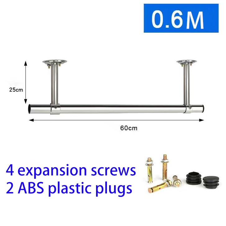 Stainless Steel Clothes Rack Hanger Rack Wall Mount Drying Rack For ...