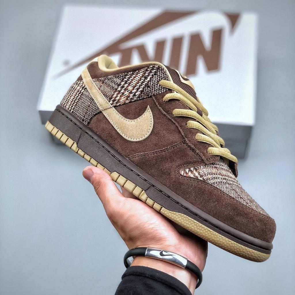 Nike SB Dunk Low Pro "Tweed" Suede Low Cut Casual Sneakers Skate Shoes ...