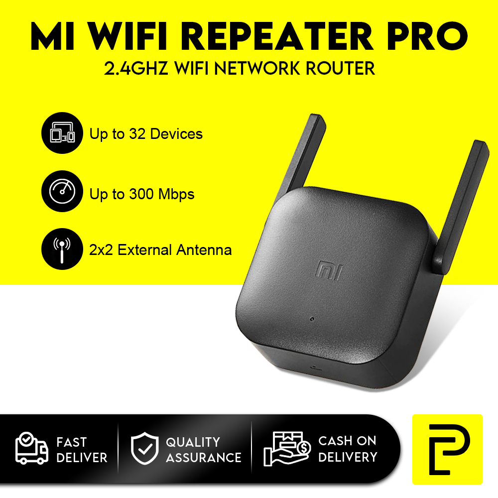 Xiaomi Mi WiFi Repeater Pro 2.4G 300Mbps Network Router Extender ...