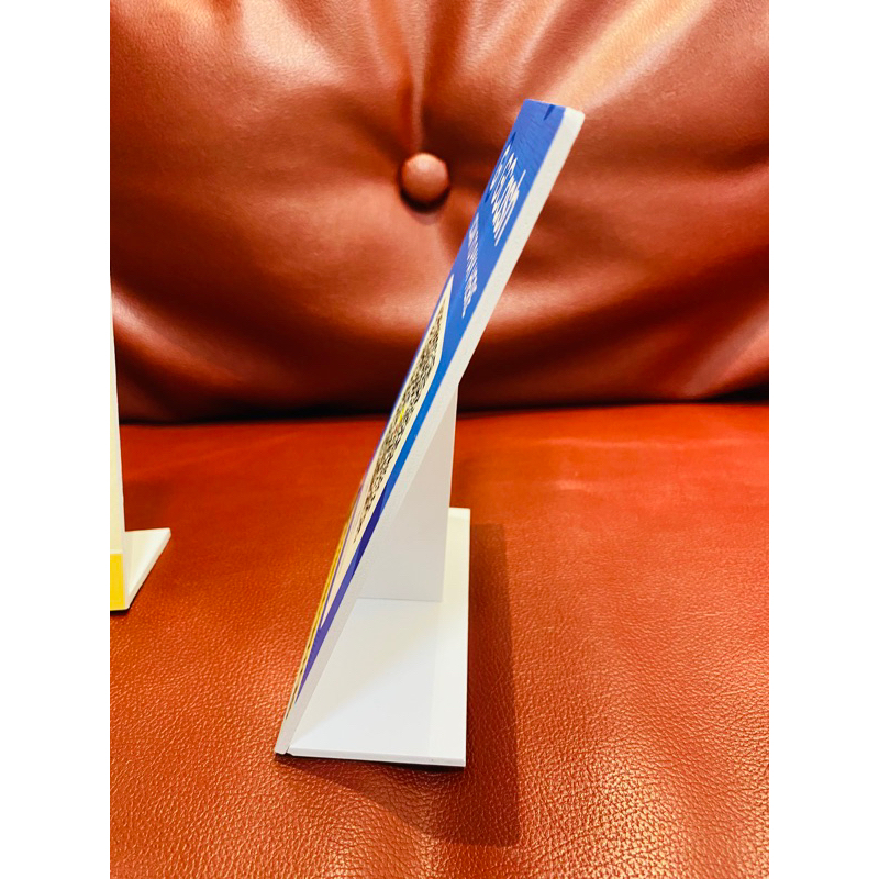 Embossed Gcash and Bank QR Standee / Flat | Shopee Philippines