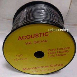 PER METER ACOUSTIC STEREO MICROPHONE CORD PURE COPPER/MICROPHONE CABLE ...
