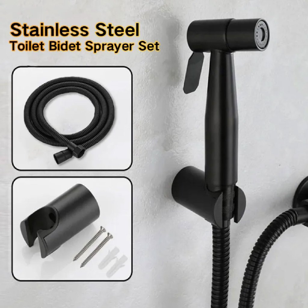 3 in 1 for Bidet Spray Complete Set Toilet 304 Stainless with Valve ...