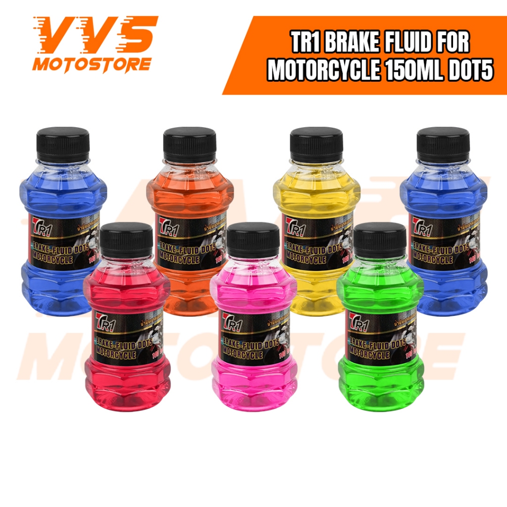 Brake Fluid colored 100Baht 150ML MADE IN THAILAND Universal Motorcycle ...