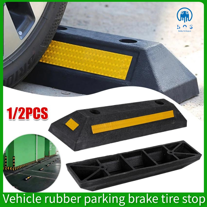 【COD】 Heavy Duty Rubber Parking Car Stopper Limiter | Shopee Philippines