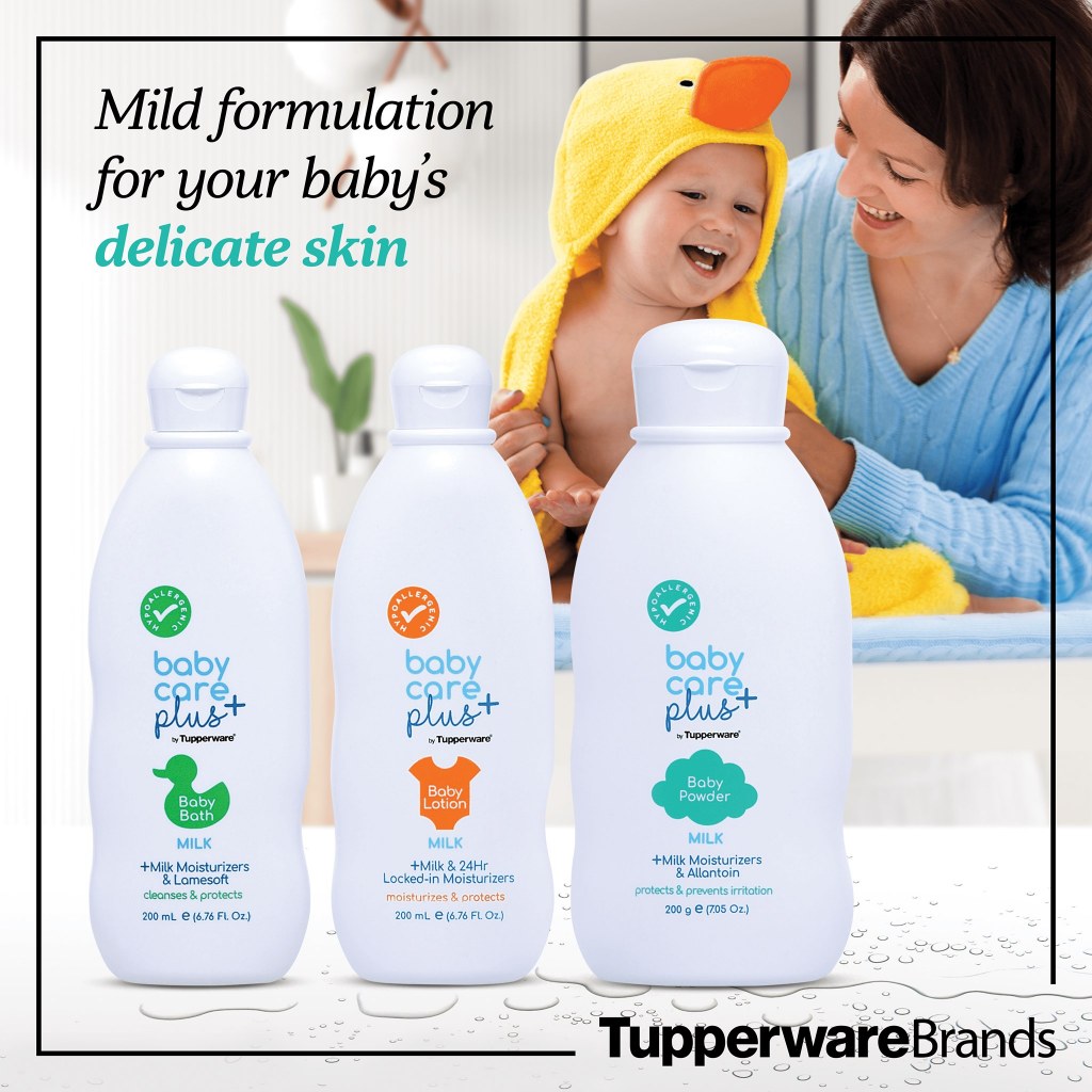 TupperwareBrand Original Baby Care Plus Milk 200ml/g | Shopee Philippines