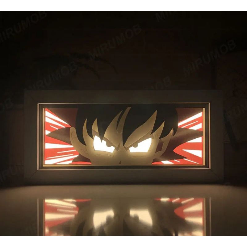 Goku Light Box Handmade Anime Merch | Shopee Philippines