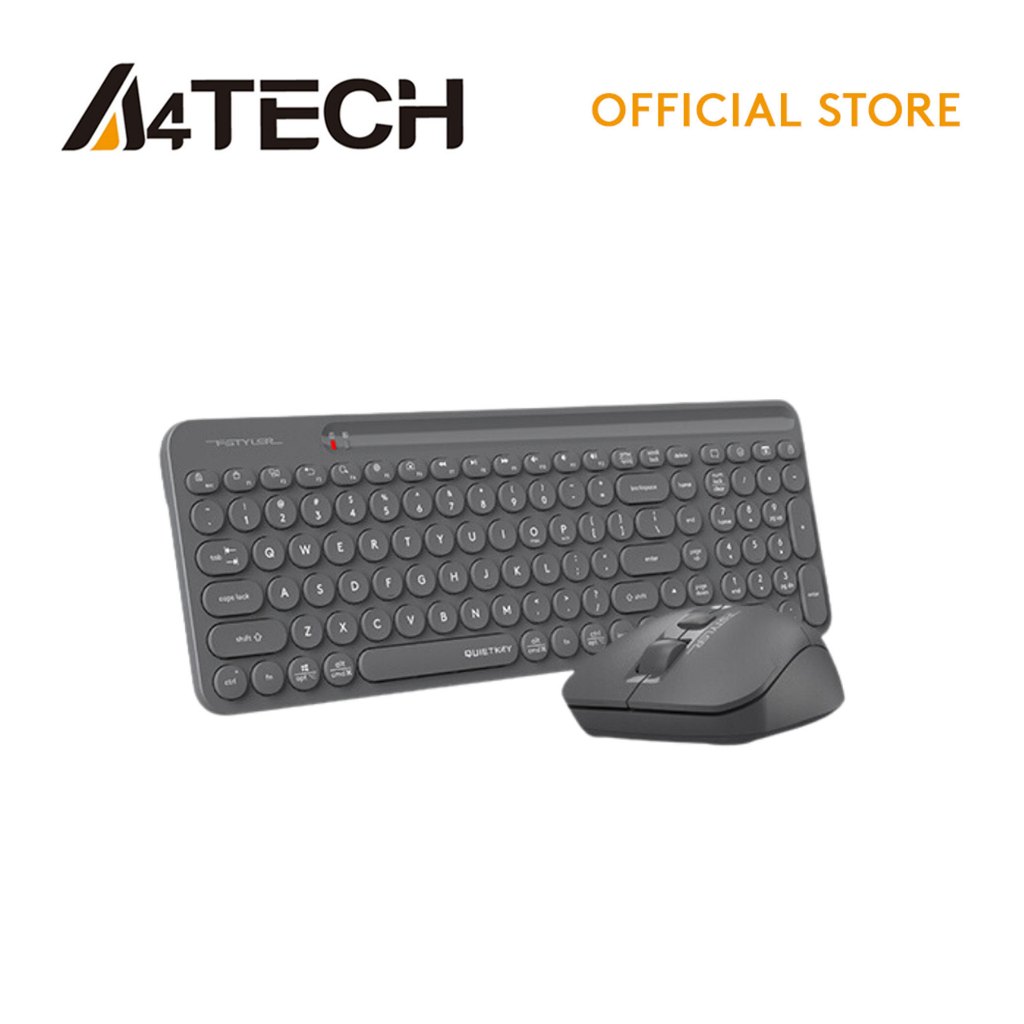A4Tech FG3300 Air 2 QuietKey 2-Zone Wireless Keyboard and Mouse Combo ...