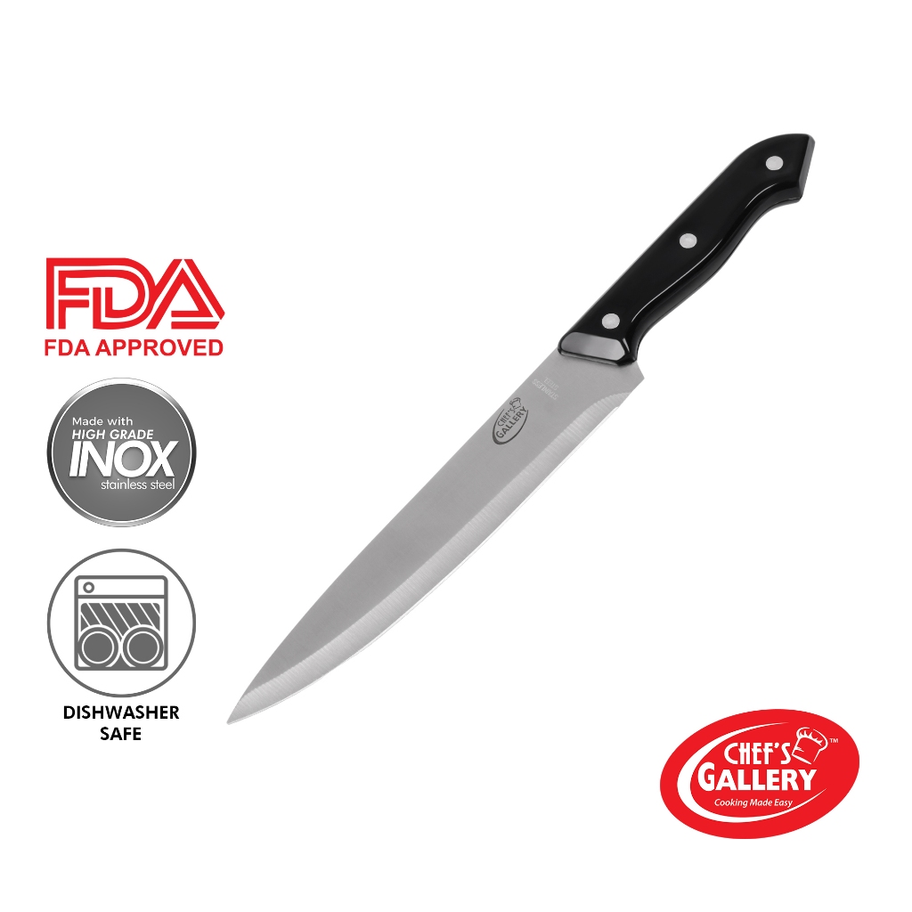 Chef's Gallery High-Grade Inox Stainless Steel Cook Knife Food Grade ...