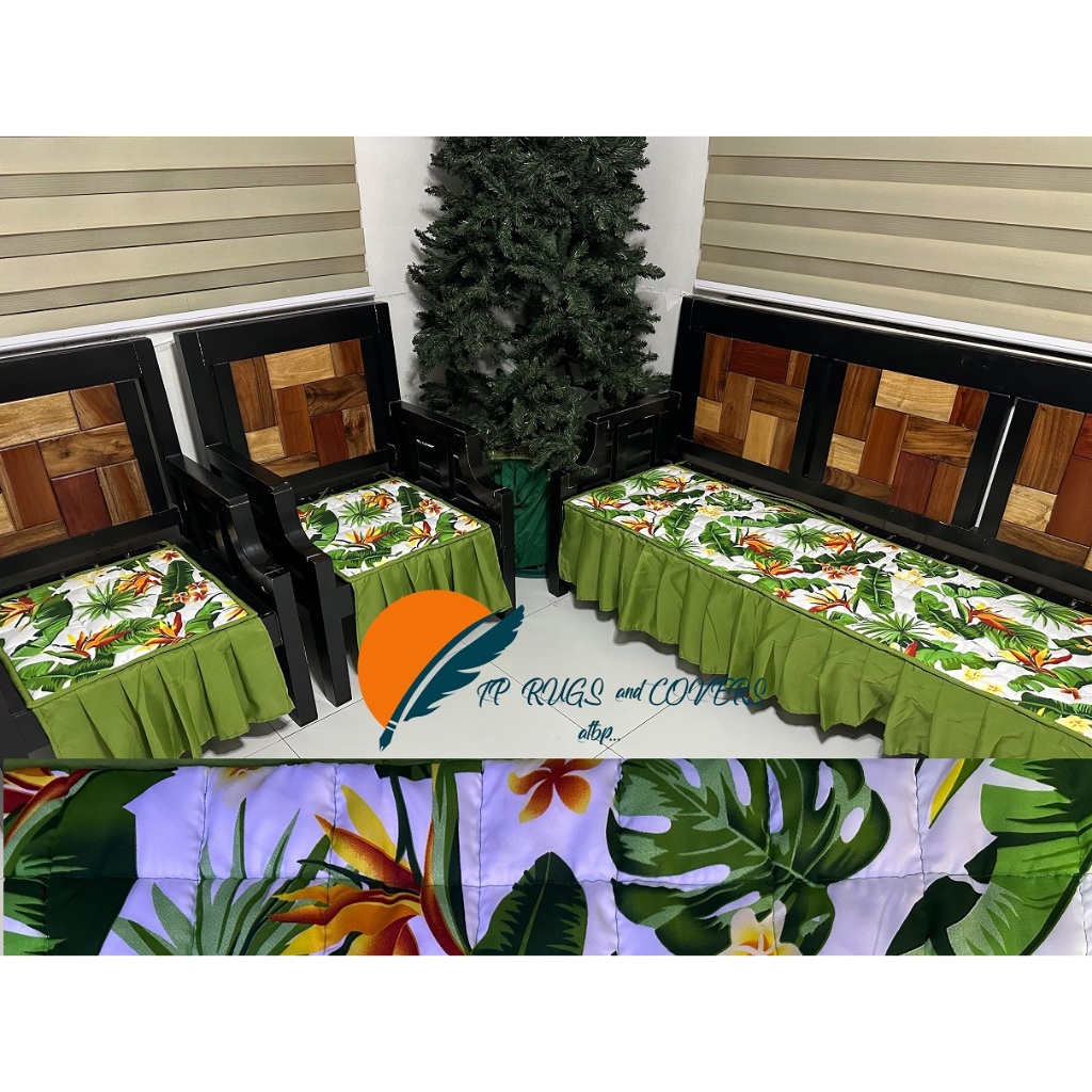 5-PC SET | SOFA SET LACE WITH RUFFLES AND LACE | SOFA COVER | CLEOPATRA ...