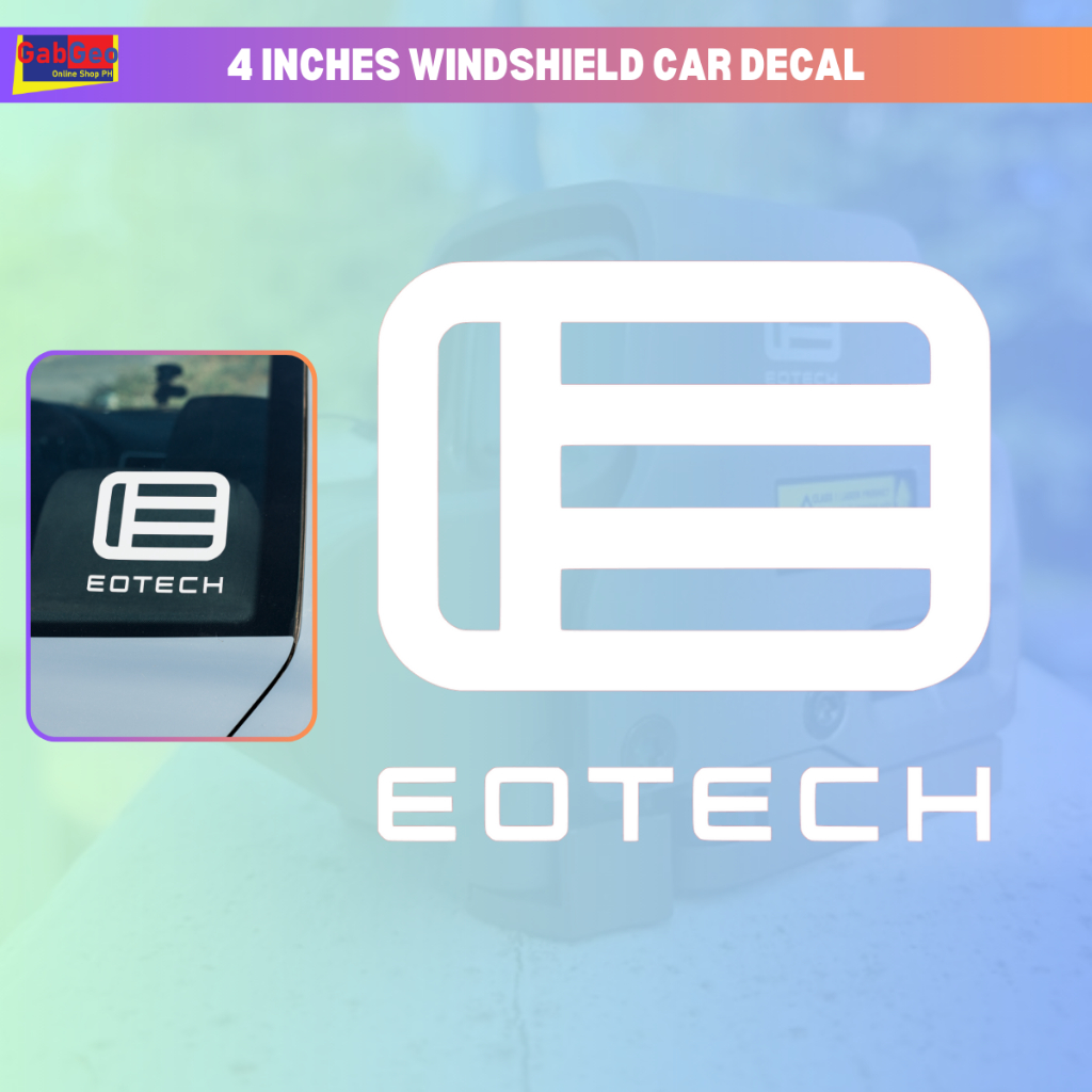 Eotech All Weather Diecut Decal Sticker For Car Motorcycle Water bottle ...