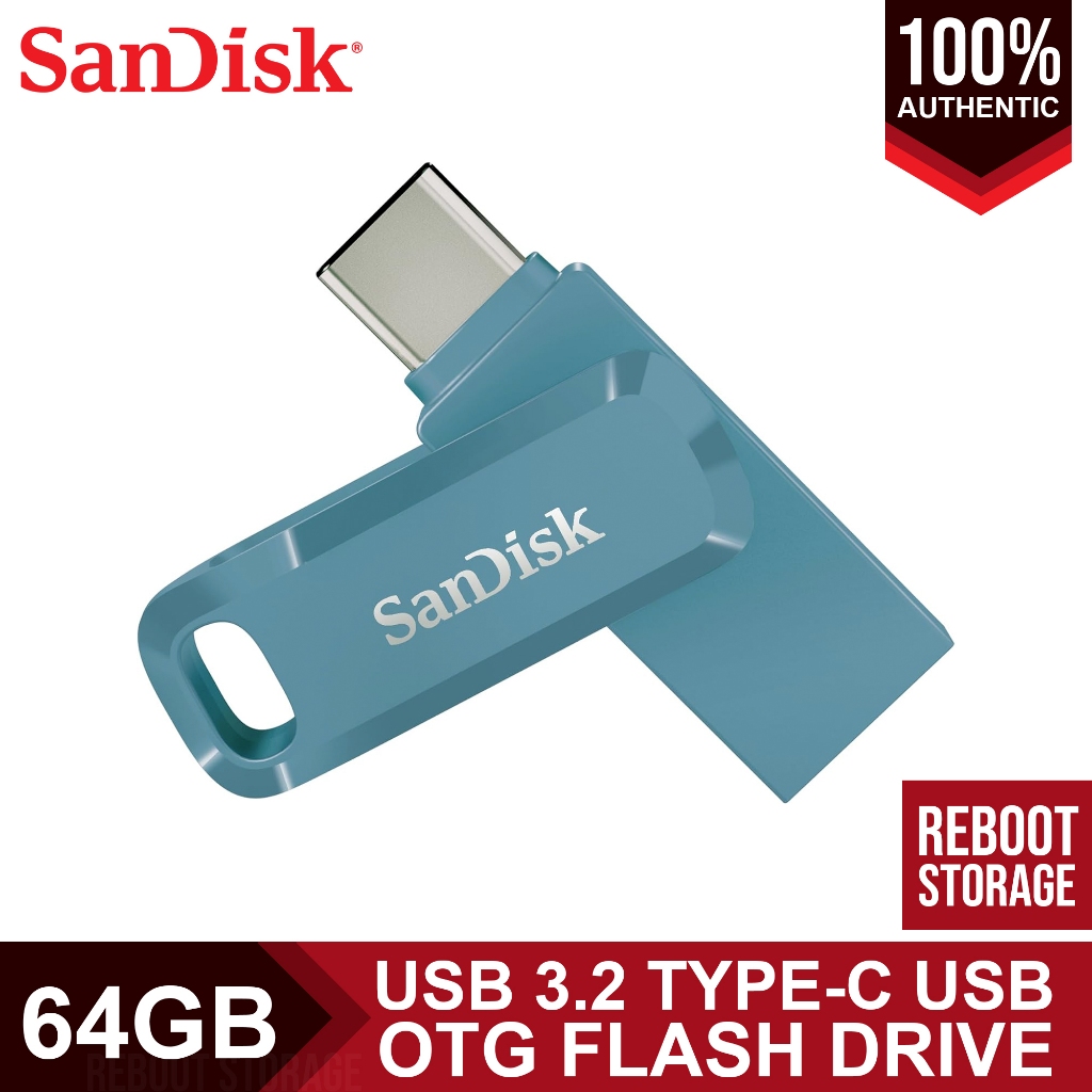 Sandisk Ultra Dual Drive Go USB flash drive 64GB USB Type C 3.2 OTG ...