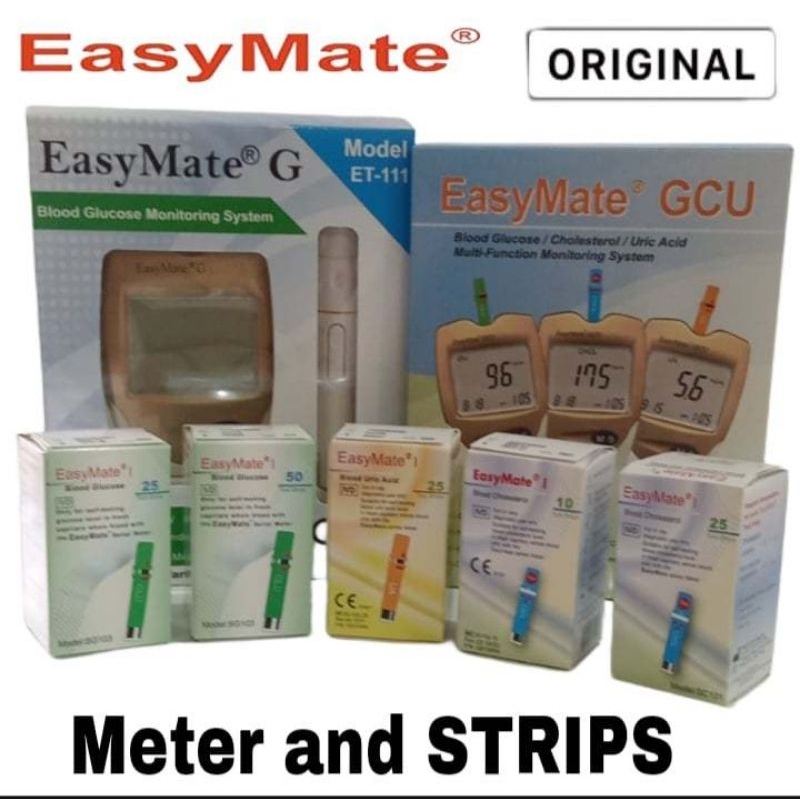 EASYMATE METER AND STRIPS | Shopee Philippines