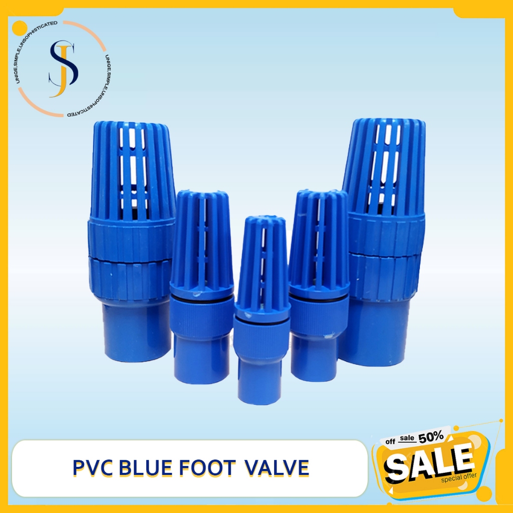 HIGH QUALITY PVC FOOT VALVE 3/4 " 1" 1 1/4" )(COD) | Shopee Philippines