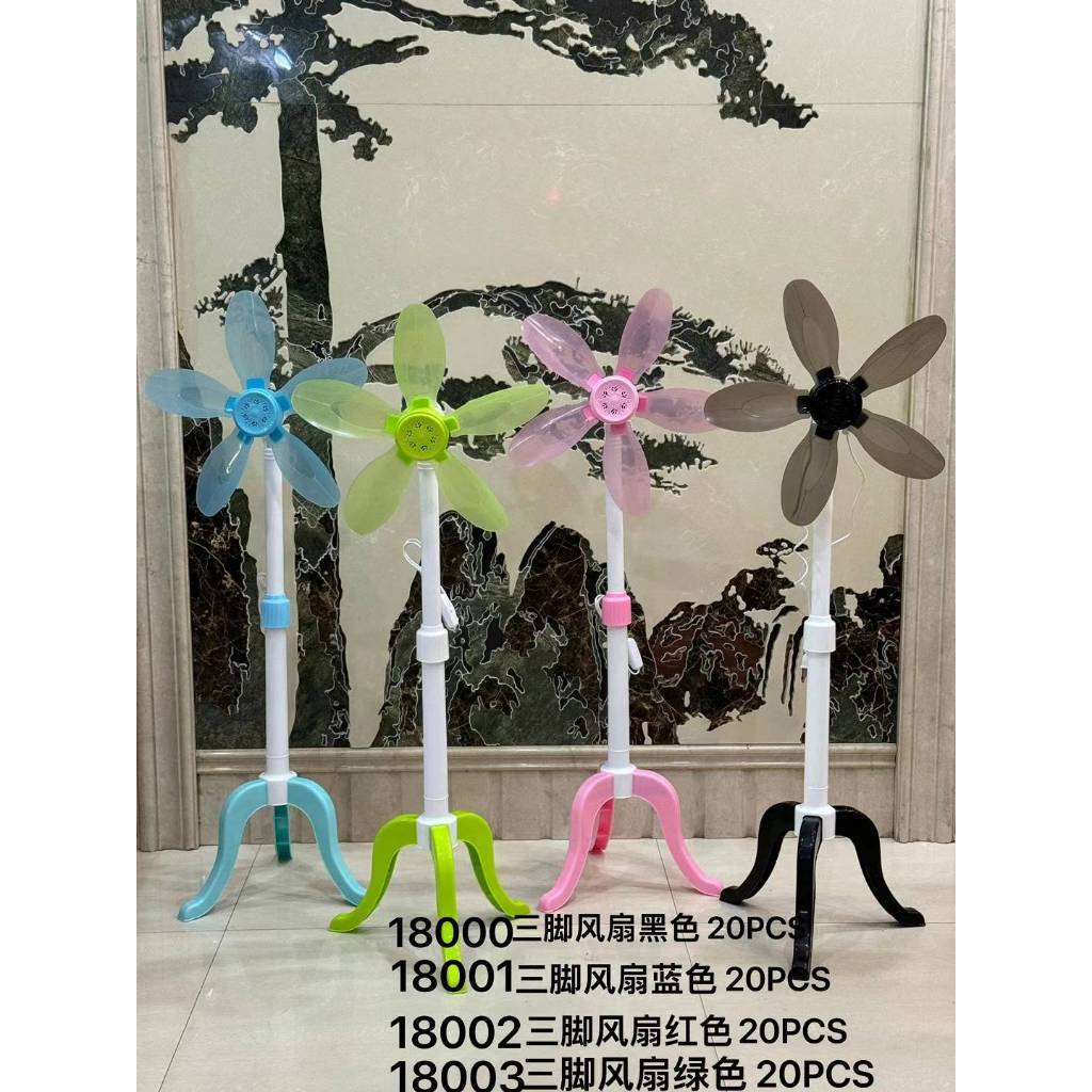 KIM 5 Blades Portable Stand fan Adjustable Mini Stand Fan Electric fan ...