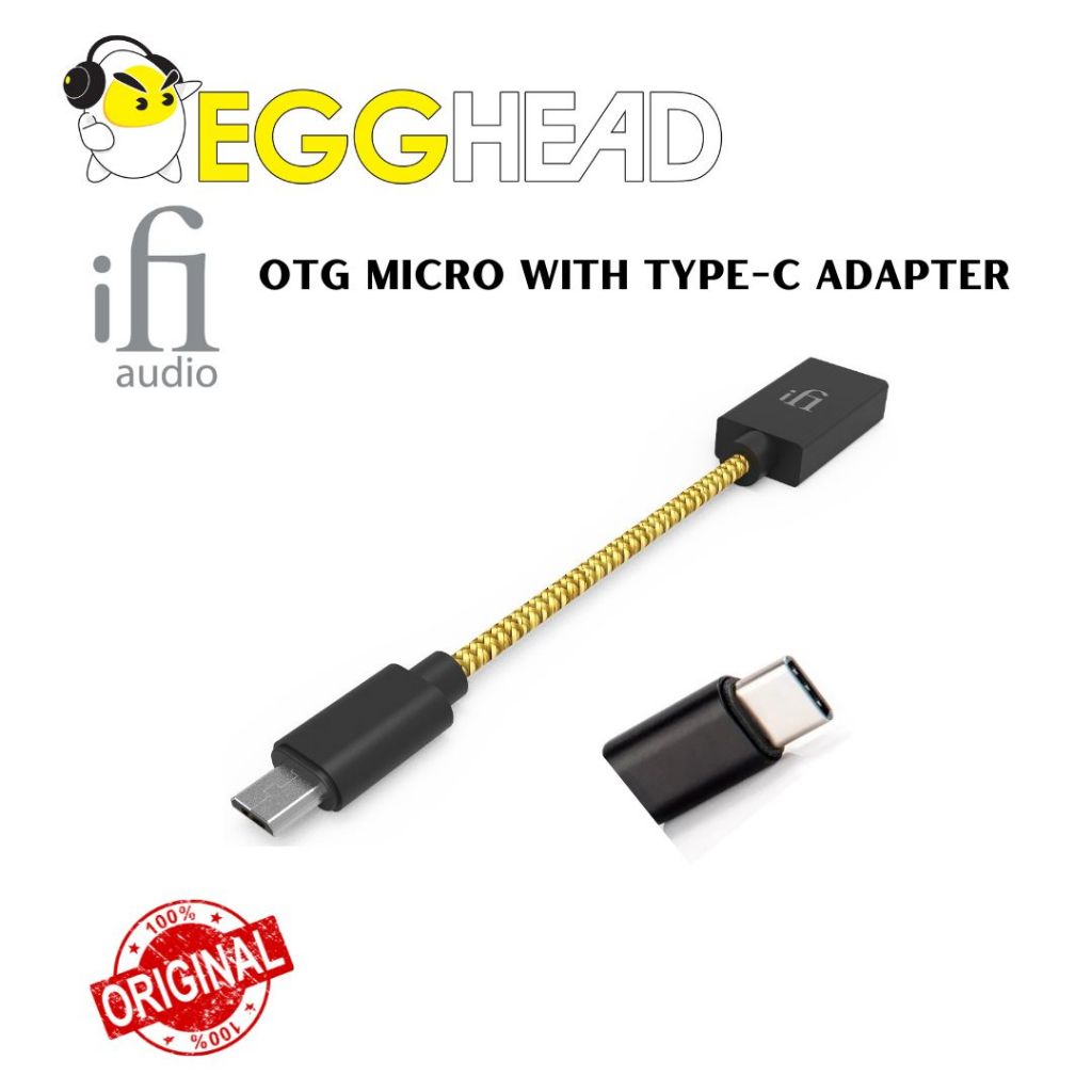 iFi OTG Micro with Type-C Adapter | Shopee Philippines