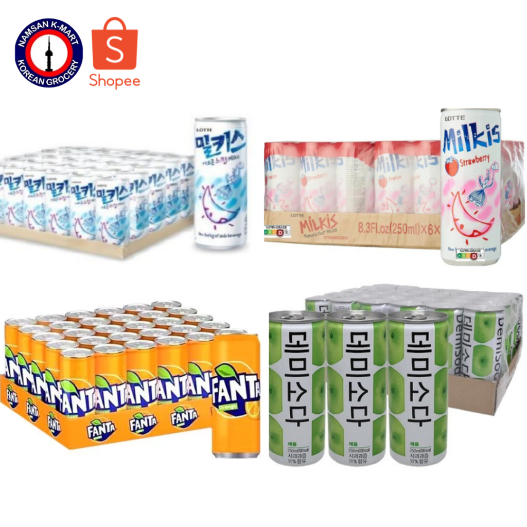 Milkis Carbonated Milk Drink / Demi Soda/ Fanta Juice Box Base (PROMO ...
