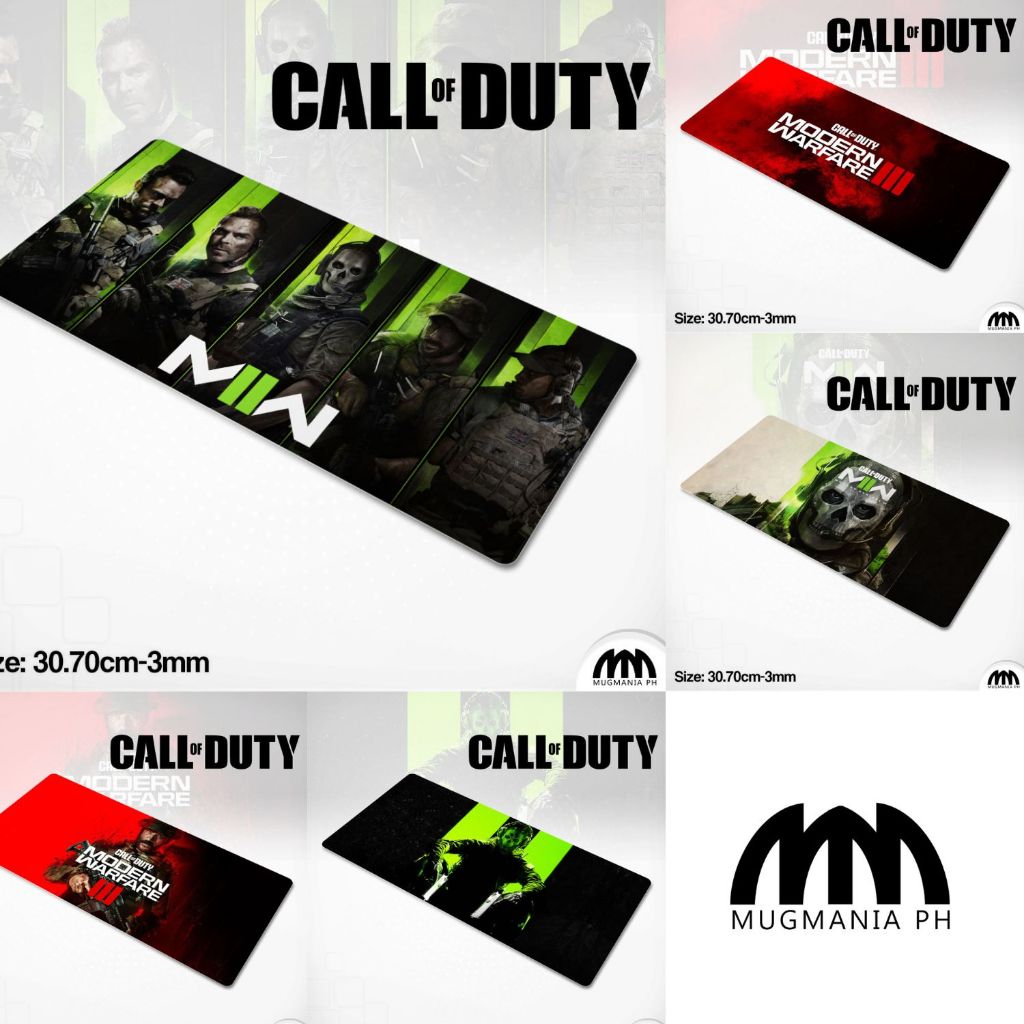 CALL OF DUTY Gaming Mouse Pad - Mugmania - Call of Duty - COD Gaming ...