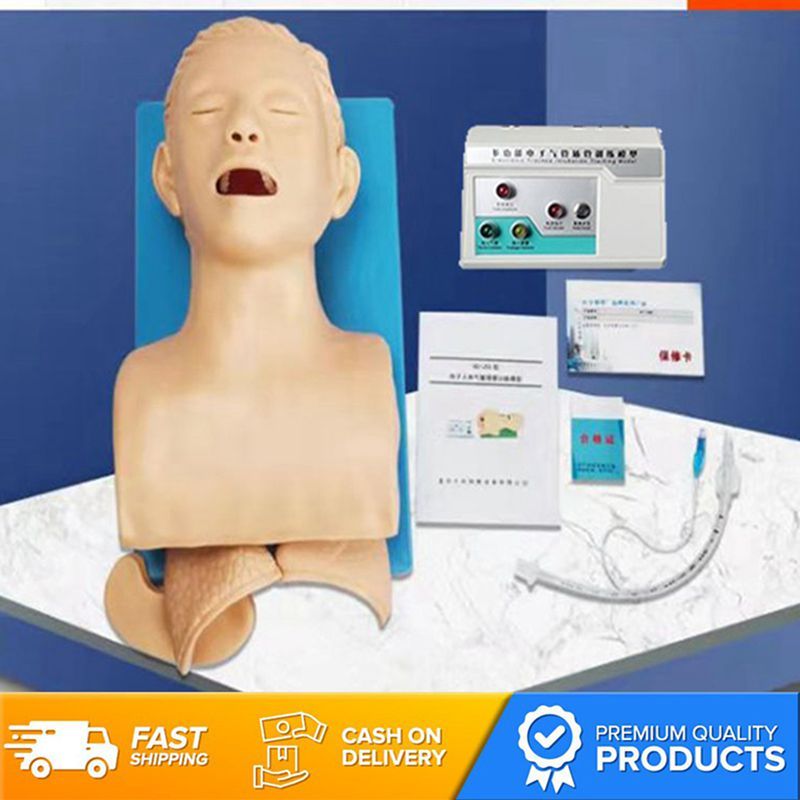 Trachea Intubation Training Manikin Adult Silicone Airway Management ...