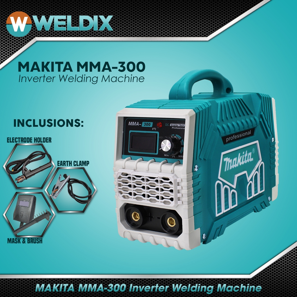 Makita PRO MMA-300 DC Inverter Welding Machine (Blue) | Shopee Philippines