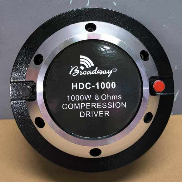 BROADWAY HDC-1000 COMPRESSION DRIVER UNIT | Shopee Philippines
