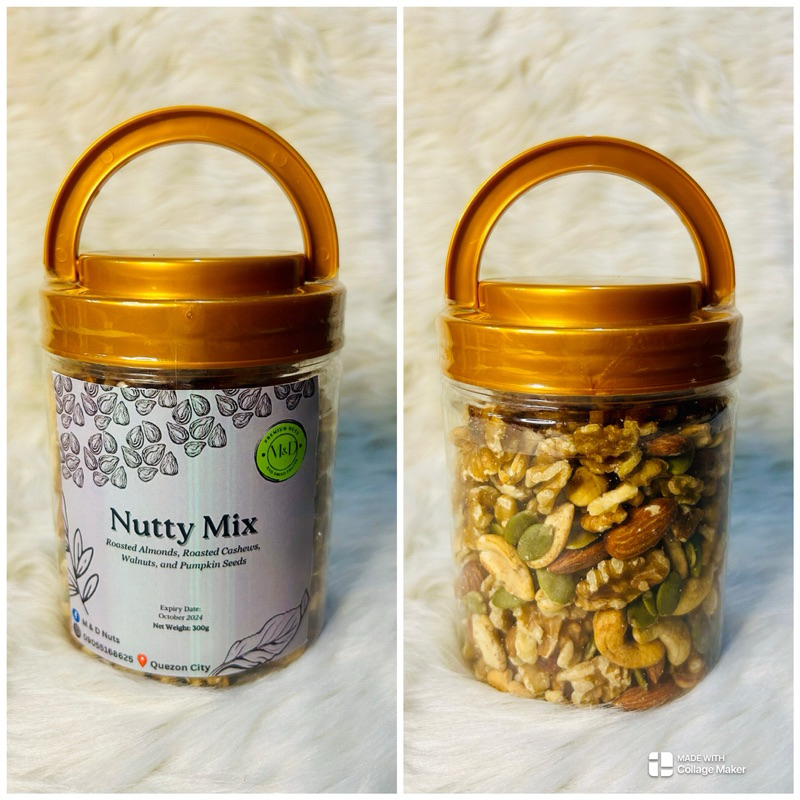 300g Nutty Mix (Jar) | Shopee Philippines