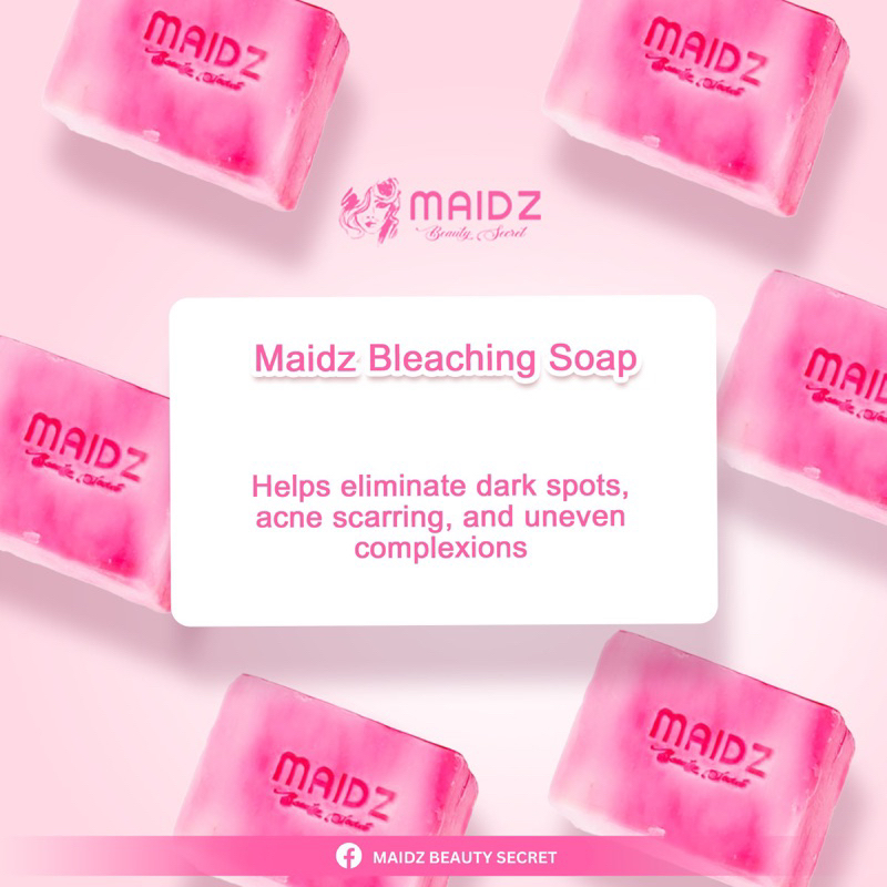 3pcs Maidz Bleaching Soap 70g | Shopee Philippines