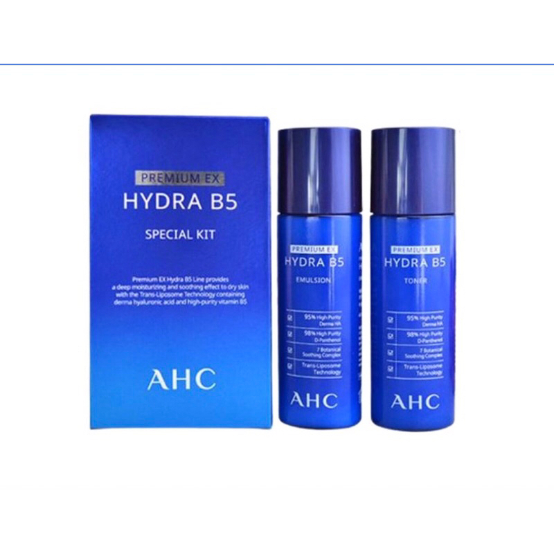 AHC Premium Hydra B5 Special Kit 60ml+60ml | Shopee Philippines
