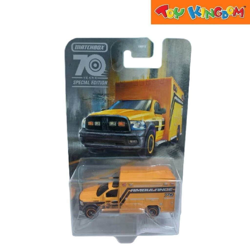 Matchbox 70th Anniversary Ram Ambulance Vehicle | Shopee Philippines