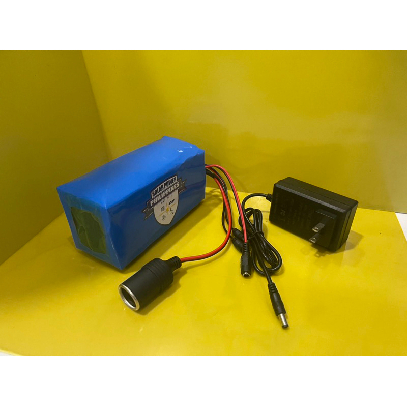 mini ups 12000mah lithium lifepo4 battery 10-12hours | Shopee Philippines