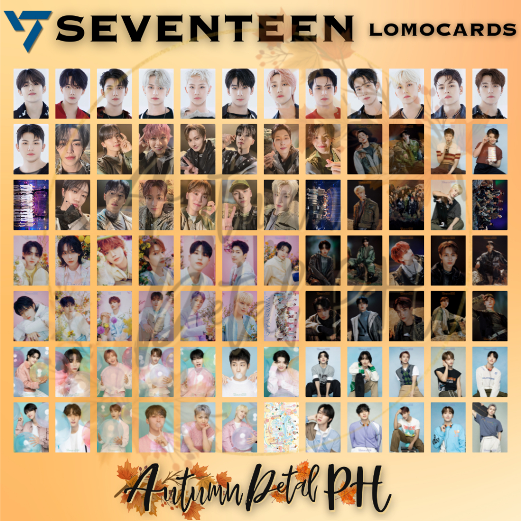 SEVENTEEN SVT Lomocards Photocards | SVT Always Yours JP - 28 pcs per ...