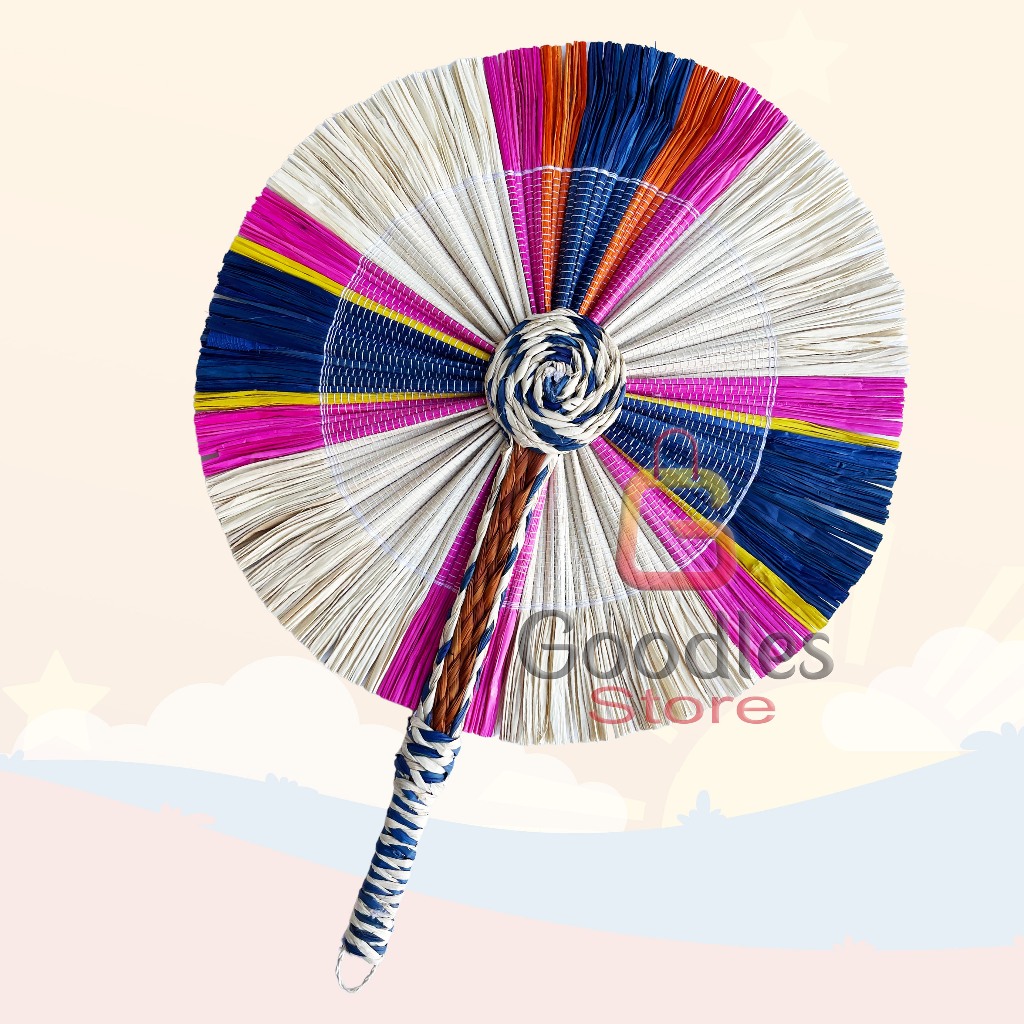 Raffia Fan Souvenir & Giveaways Philippine Native Abanico Pamaypay ...
