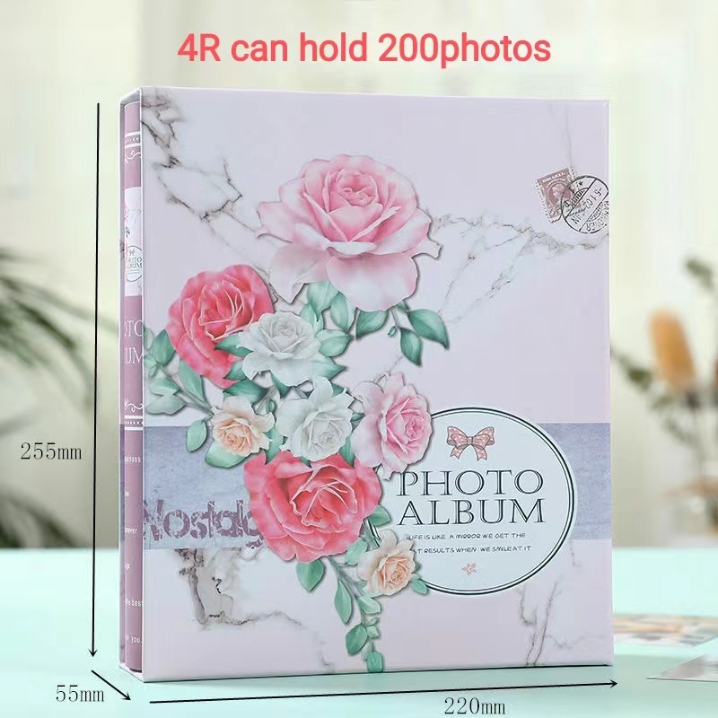 4R/4X6 album 6 inches 200 photos interstitial album with box family ...