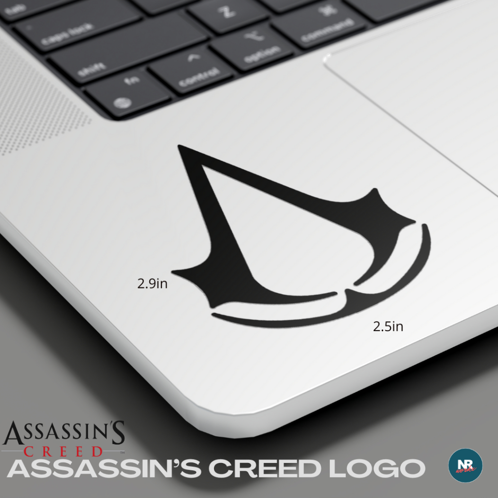 Assassin's Creed Logo Vinyl Decal Gaming Sticker | Shopee Philippines