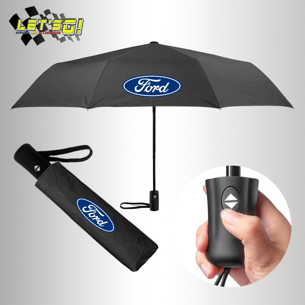 Ford Umbrella | Automatic Foldable | Shopee Philippines