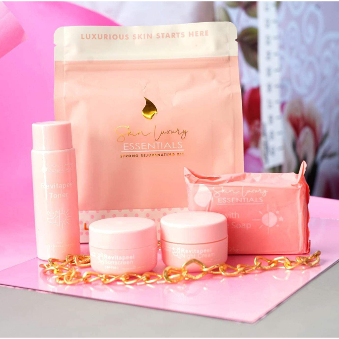 Skin Luxury Essential Facial Set 4in1 Rejuvenating Kit | Shopee Philippines