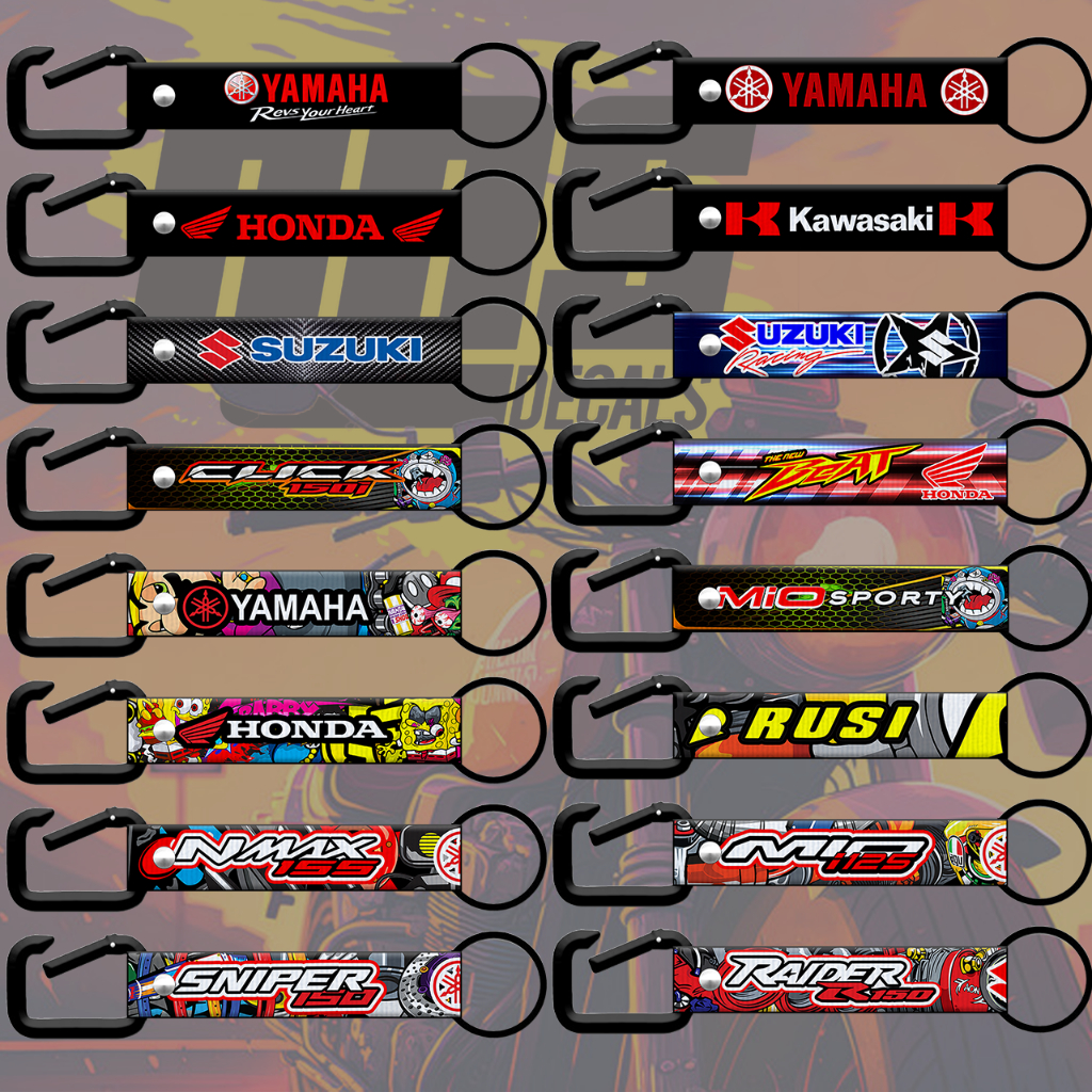 Motorcycle Brand Keylace KeyChain Key Holder for Car Motorcycle With ...