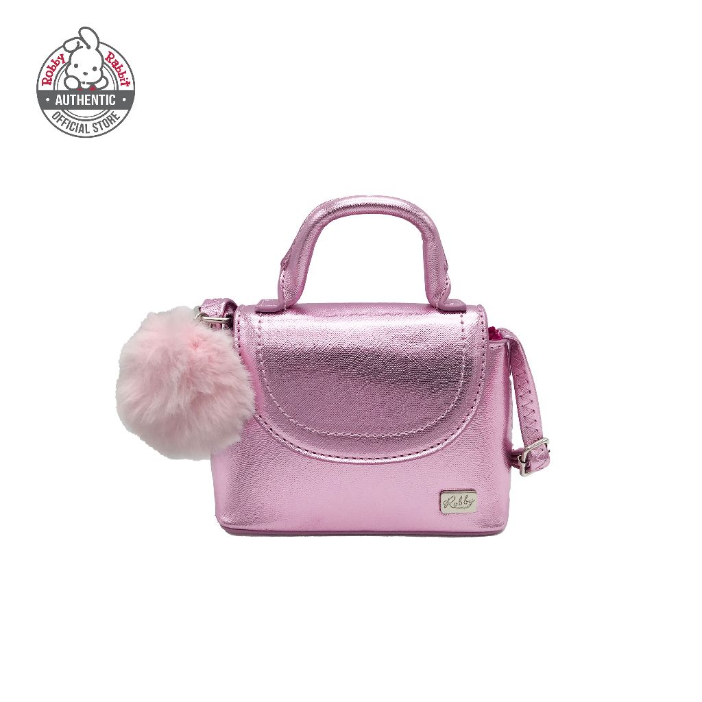 Robby Rabbit Fuzzy Classy Hand Bag with Sling | Shopee Philippines